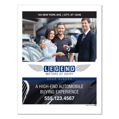 Floor Mat – Custom Printed Paper – Qty. 1 Each – Wholesale Auto Dealer ...