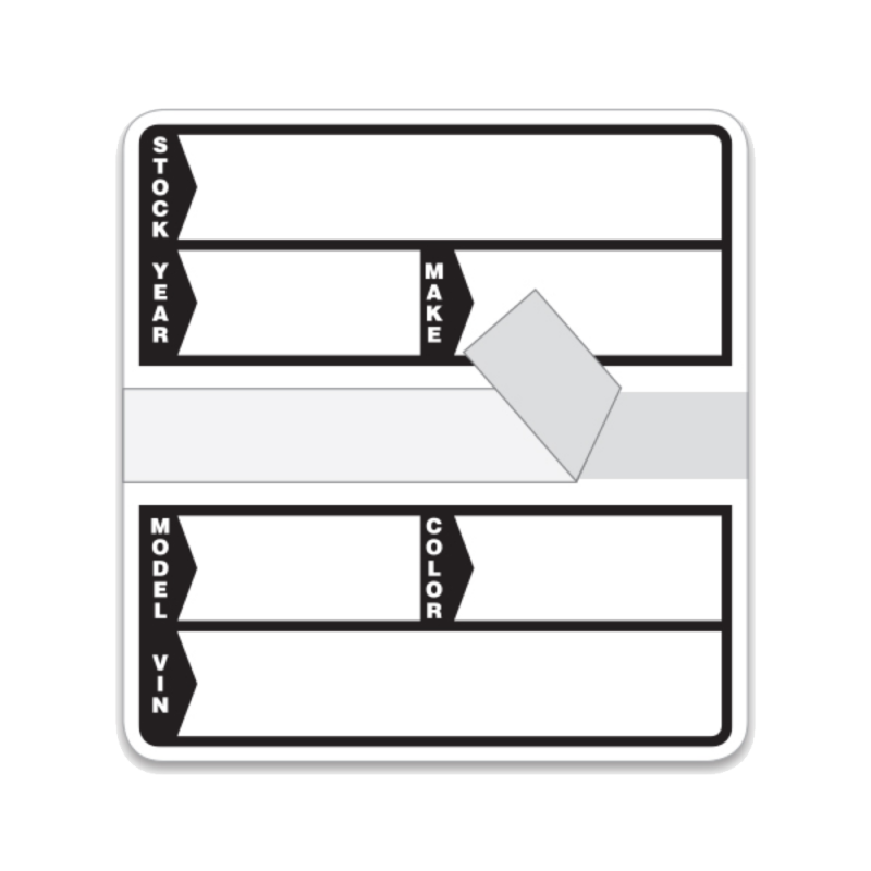 Poly Stock Stickers – Wholesale Auto Dealer Supplies