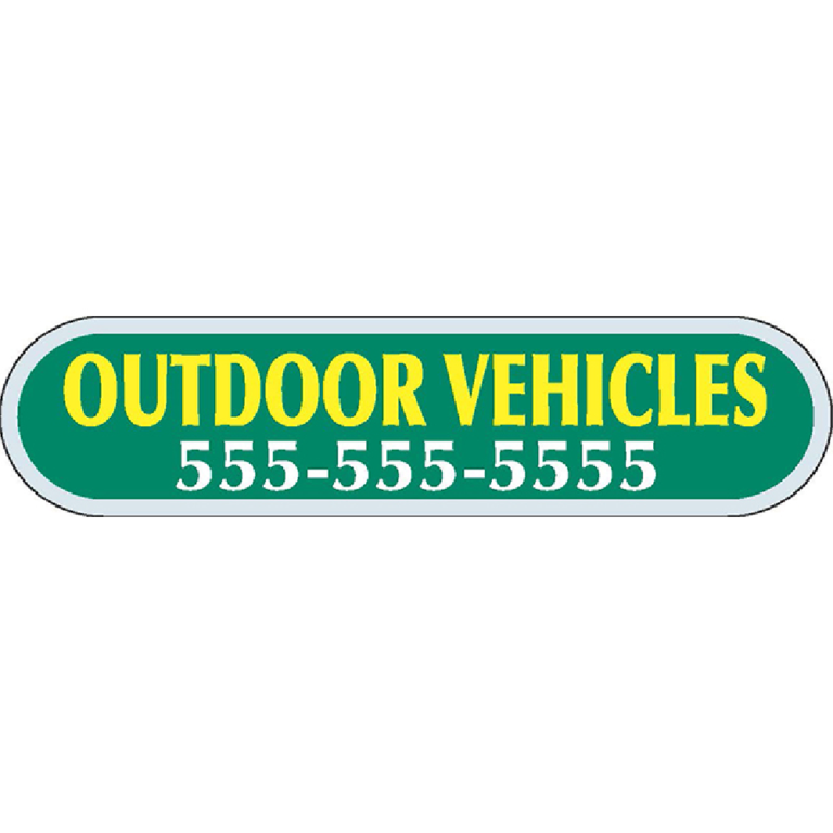 Decals – Domed Auto Decals- Custom – Wholesale Auto Dealer Supplies