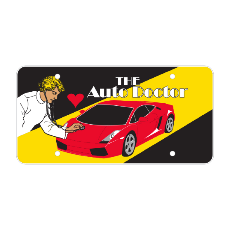 License Plates- Plastic Car Plate 0.015″ (Custom) – Wholesale Auto ...