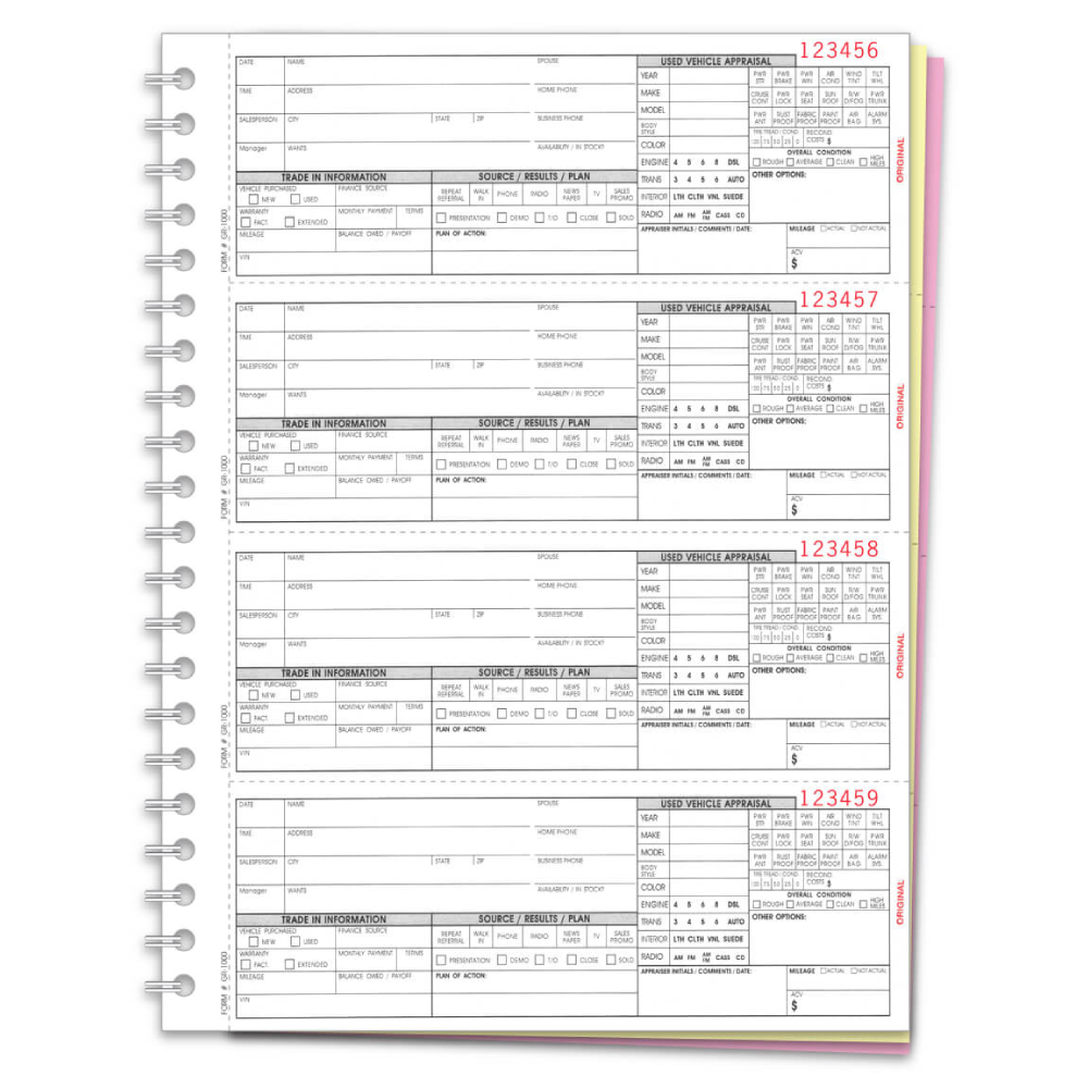 Guest Register (1 Book) – Wholesale Auto Dealer Supplies