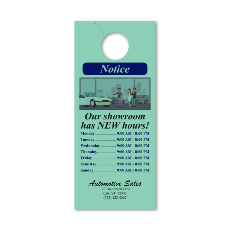 Hang Tags- Custom Hang Tags – Wholesale Auto Dealer Supplies