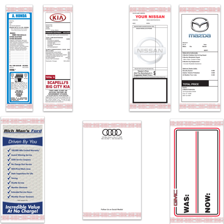 License Plates- Plastic Car Plate 0.020″ (Custom) – Wholesale Auto ...