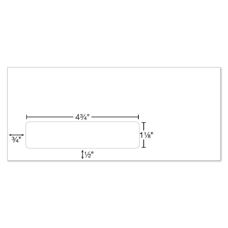 Envelope- #9 Window Envelope- Plain – Wholesale Auto Dealer Supplies