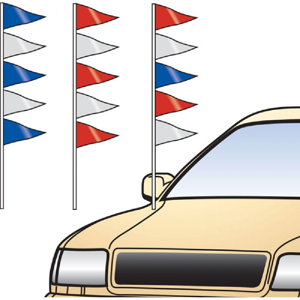 Antenna Flag – Plasticloth – Wholesale Auto Dealer Supplies
