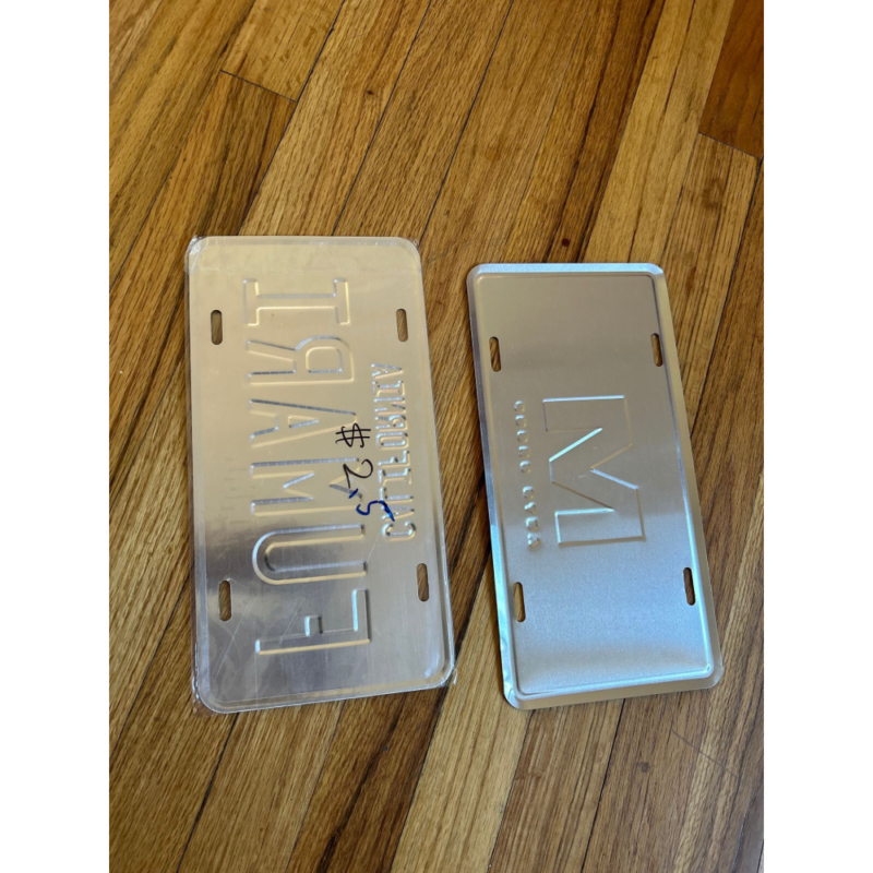 License Plates- Aluminum Metal Standard License Plates (Custom ...
